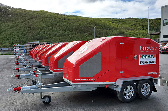 PEAB satser grønt innen byggvarme og betong